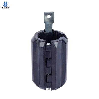 China Cross Coupling Cable Protector for Tubing Casing Centralizer UHMWPE 114.3mm OD for sale