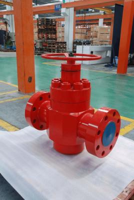China API 6A Wellhead Christmas Tree Hydraulic Gate Valve 2000-20000 psi for Oil and Gas for sale