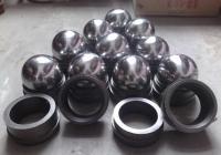 China Tungsten Carbide Valve Ball and Seat for Oil Well Pumps 19mm to 74mm for sale