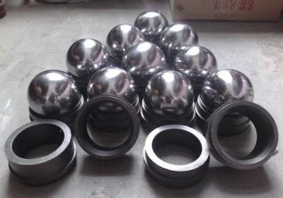 China Tungsten Carbide Valve Ball and Seat for Oil Well Pumps 19mm to 74mm for sale