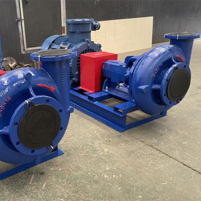 China SB6x5 Electric Sand Pump for Drilling Fluid Transfer 11kw 15kw High Flow Slurry Pump for sale