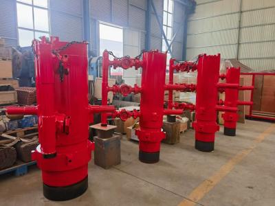 China API 5CT Stainless Steel Cementing Head with Welded Connection - Single/Double/Multi-Plug Types for Oilfield Operations for sale