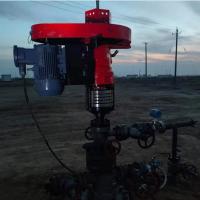 China Belt Drive PCP Drive Head 75 HP Shock Absorption Overload Protection Low Noise Oilfield Production for sale