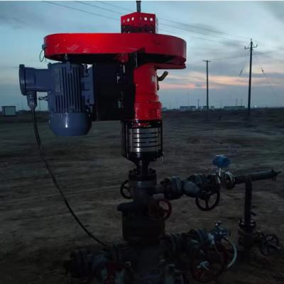 China Belt Drive PCP Drive Head 75 HP Shock Absorption Overload Protection Low Noise Oilfield Production for sale
