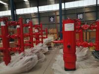 China API 5CT Thread Connection Double Plug Rotating Cement Head 5 1/2 to 13 3/8 Inch 35-50 MPa for sale