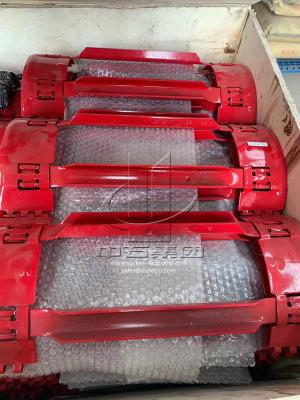 China Slip On Welded Rigid 65Mn Bow Spring Centralizer 13-3/8in 17-1/2in 250mm Height for sale