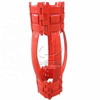 China Hinged Bow Spring Casing Centralizer Non Welded Single Crest 13-3/8in 17-1/2in for sale