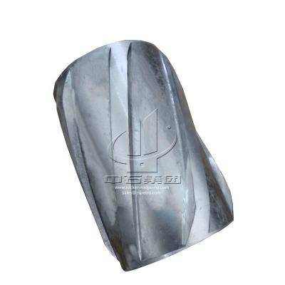 China Zinc Alloy Spiral Vane Casing Centralizer High Tensile 30 Degree Beveled Ends 4-1/2 to 20 Inch for sale