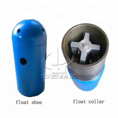 China Oil Well Casing Float Collar and Float Shoe for Cementing 5 1/2 to 13 3/8 Inch PDC Drillable for sale