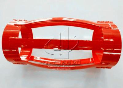 China Hinged Welded Bow Spring Centralizer 4-12 Inch for Oilfield Cementing with 40 kN Holding Force for sale