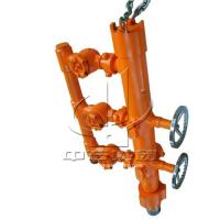China Oilfield Cement Head Clamp Type with 35-50 MPa Working Pressure and OEM Service for 5.5