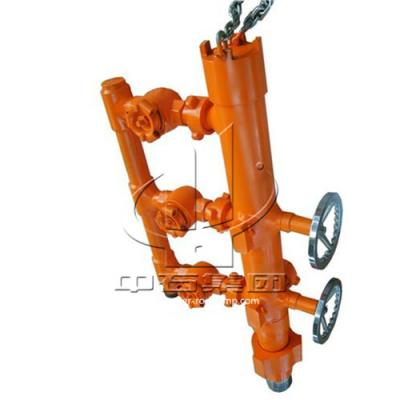 China Oilfield Cement Head Clamp Type with 35-50 MPa Working Pressure and OEM Service for 5.5