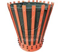 China PDC Drillable Slip-On Cementing Basket NBR Material for 4.5-20 Inch Casing Sizes with 10-34 Bows for sale