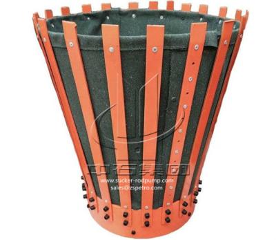 China PDC Drillable Slip-On Cementing Basket NBR Material for 4.5-20 Inch Casing Sizes with 10-34 Bows for sale