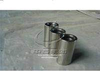 China API 11B Spray Metal Sucker Rod Subcoupling SH Type Grade D 40Cr Material with 95,000 PSI Tensile Strength and Corrosion Resistance for sale