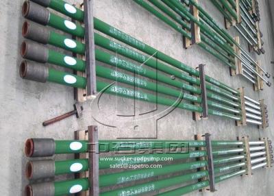 China 20Ft Sucker Rod Pump Spray Metal Plunger P22-225 Chrome Barrel B13-225 31.8mm for sale