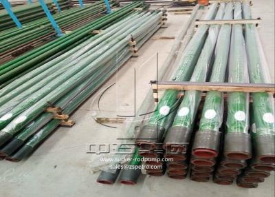 China Spray Metal Plunger Well Pump Tubing API 11Ax Tungsten Carbide Ball Seat 31.8mm 2.4m for sale