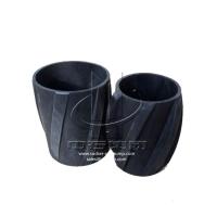 China Low Friction Composite Spiral Vane Casing Centralizer 13 3/8x17 1/2 350F for sale
