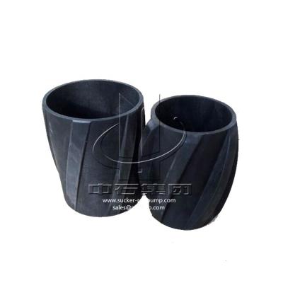 China Low Friction Composite Spiral Vane Casing Centralizer 13 3/8x17 1/2 350F for sale