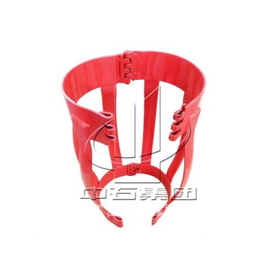 China Welded Hinge Single Crest Casing Centralizer 250mm H x 311mm OD for 9-5/8in Casing for sale