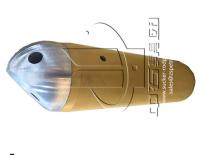 China L492mm Cement Float Equipment Cement Reamer Shoe Single Valve API for sale