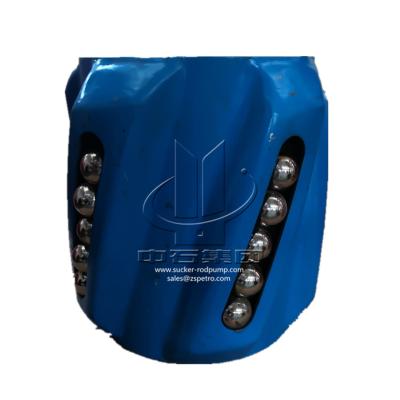 China API Spiral Vane Roller Centralizer 4-1/2 to 13-3/8 Inch Casing Centralizer for sale