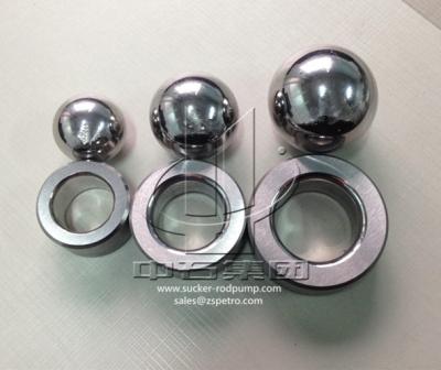 China API 11AX Oilfield Pump Valve Ball & Seat C1 C3 Tungsten Carbide for Energy Mining for sale