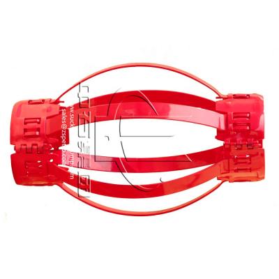 China Hinged Non-Welded Bow Spring Centralizer Interlocking Design 250mm Height 13-3/8in for sale