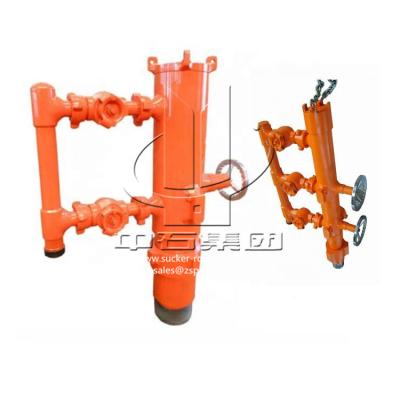 China Oilfield Single Plug Casing Cementing Head 4 1/2 Inch To 20 Inch for sale