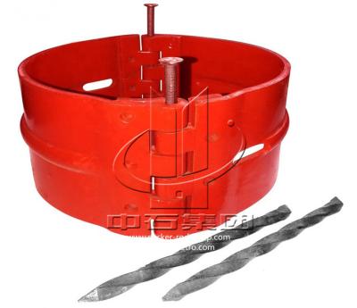 China API Oilfield Hinged Spiral Nail Stop Collar Carbon Steel for sale