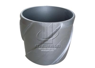 China Spiral Solid Rigid Casing Centralizer Oilfield Cementing 5 1/2 inch 139mm ID 151mm OD for sale