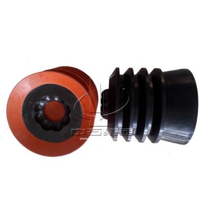 China Aluminum Inside Oilfield Cementing Tools PDC Drillable Cementing Wiper Plug for sale