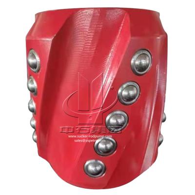 China Oilfield Roller Rigid Casing Centralizer 5-1/2 to 13-3/8 Inch 360 Degree Rotation for sale