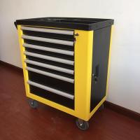 China 8 Drawer 700 Lbs Heavy Duty Tool Trolley Polished Red for sale