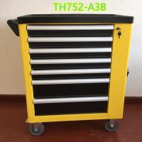 China 8 Drawer 700 Lbs Heavy Duty Tool Trolley Polished Red for sale