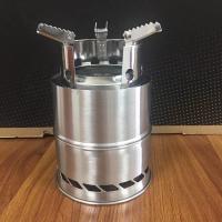 China Ash Free Smokeless Fire Stove 3 Inch , Stainless Steel Smokeless Outdoor Stove for sale