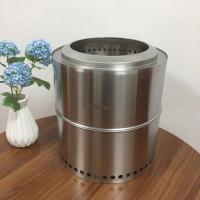 China Stainless Steel Smokeless Wood Fire Pit for sale