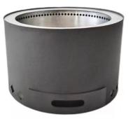China 18.7 Inches Smokeless Fire Pit Bbq Camping Packaging for sale
