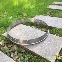 China 201 Stainless Steel Ring Insert 15 Inch Heat Insulation Fire Pit Accessory for sale