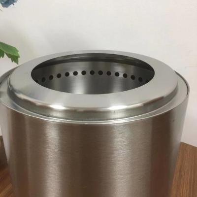 China 10 Inch Smokeless Outdoor Fire Pit Steel 28cm Bonfire Outdoor for sale