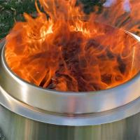 China 19.5 Inch Smokeless Fire Stove Stainless Steel 15 Inch Outdoor for sale