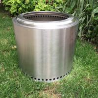 China 14 Inch BBQ Smokeless Outdoor Fire Pit Stainless Steel Stove for sale