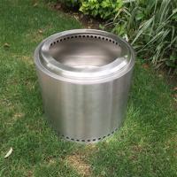 China 14 Inch BBQ Smokeless Outdoor Fire Pit Stainless Steel Stove for sale
