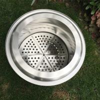 China 14 Inch BBQ Smokeless Outdoor Fire Pit Stainless Steel Stove for sale