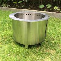 China 40cm Portable Smokeless Stove Double Flame , 15.5 Inch Portable Bonfire Pit for sale