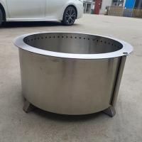 China 30 Inch  Stainless Steel Smokeless Portable Fire Pit , Double Wall 30 Smokeless Fire Pit for sale