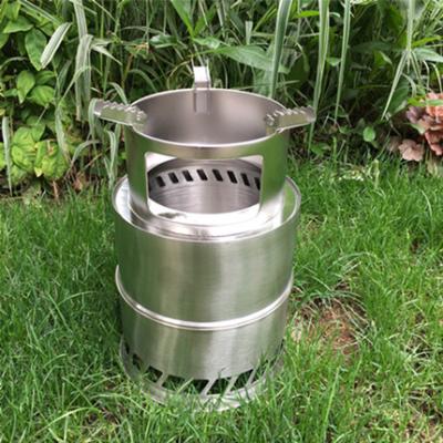 China Barbecue Smokeless Camp Stove Ash Free 12.2 Inch Outdoor for sale