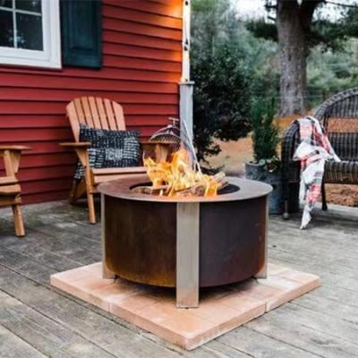 China 304 Stainless Steel Smokeless Fire Pit Outdoor 18 Inch Bonfire for sale