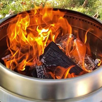 China BBQ Smokeless Camp Stove 11 Inch 28cm Back Garden Fire Pit for sale