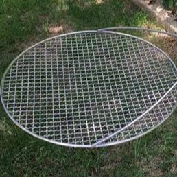 China Circular Non Stick Barbecue Grill Mesh Recycle SS 304 Wire Mesh For BBQ Grill for sale